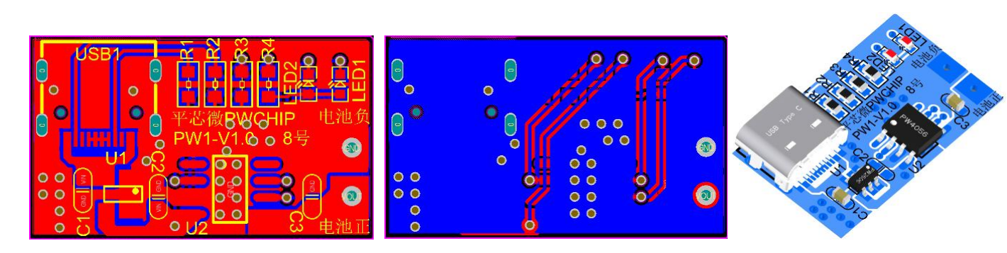 USB input with 6.1V overvoltage off, 40V voltage protection, single lithium battery 1A charging ...