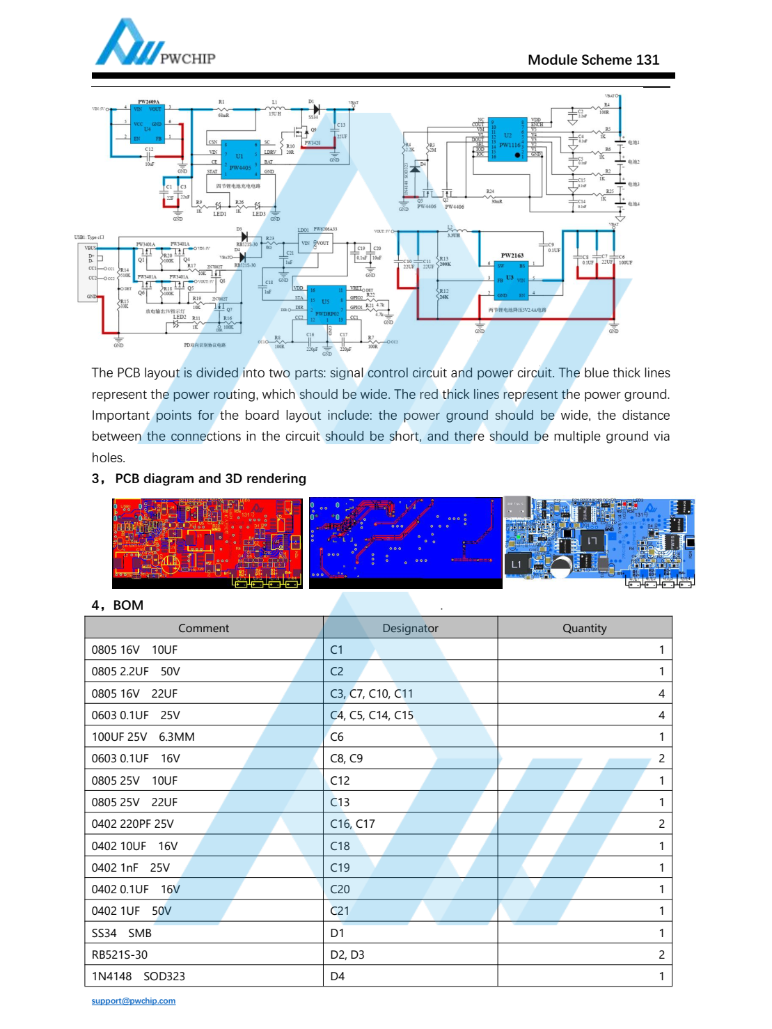 4S Lithium Battery Charging and Discharging Board with 5V2A Input and Output via USB-Module 131 ...