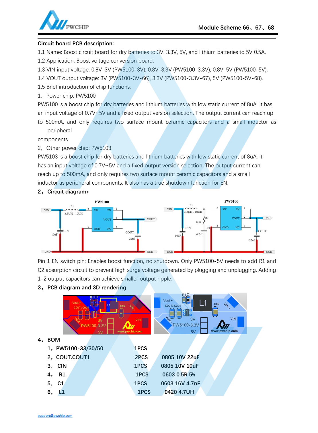 Boost circuit board for dry batteries to 3V, 3.3V, 5V, and lithium batteries to 5V 0.5A-Module ...